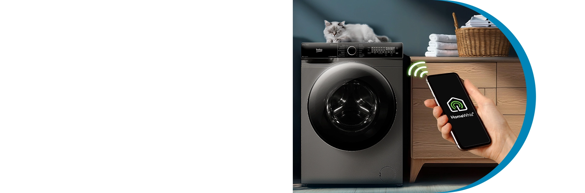 เครื่องซักผ้า Beko SteamCure Hygiene+